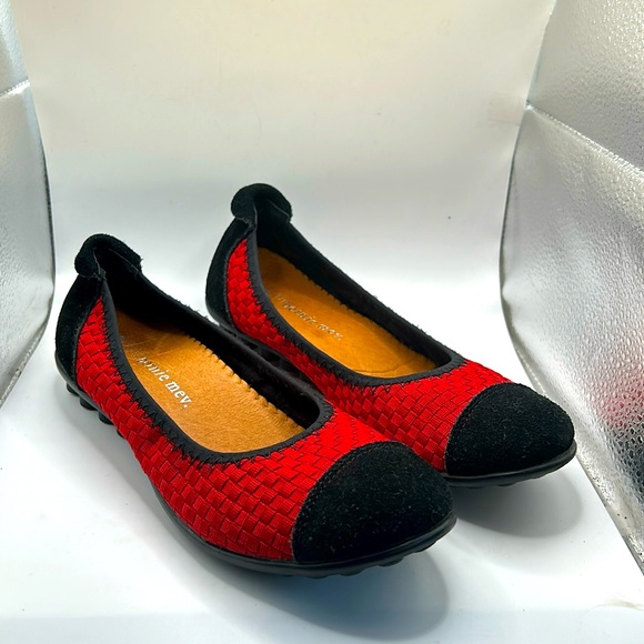 bernie mev. | Shoes | Bm Bernie Mev Nwot Womens Braided Catwalk Flats ...